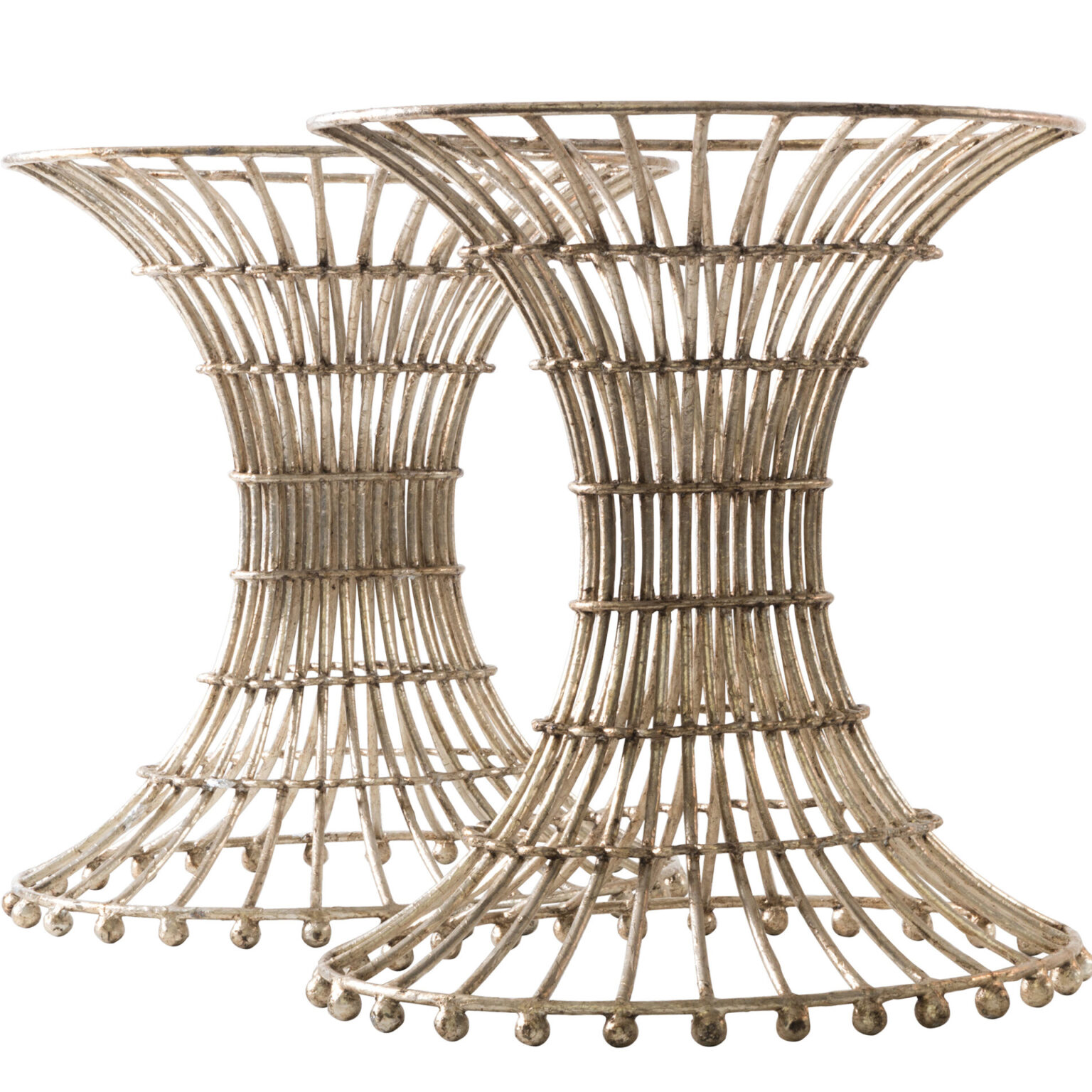 Gilded Cage Oval Dining Table Base - Fisher Weisman Collection
