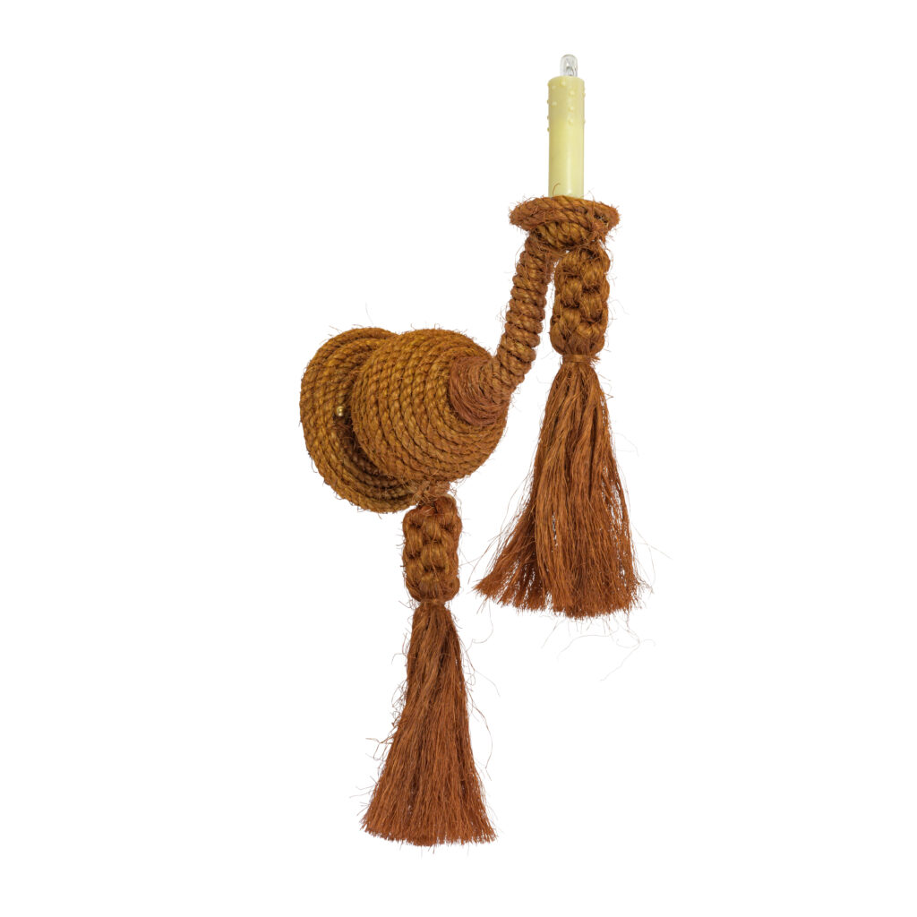 Rope Single Light Sconce - Fisher Weisman Collection